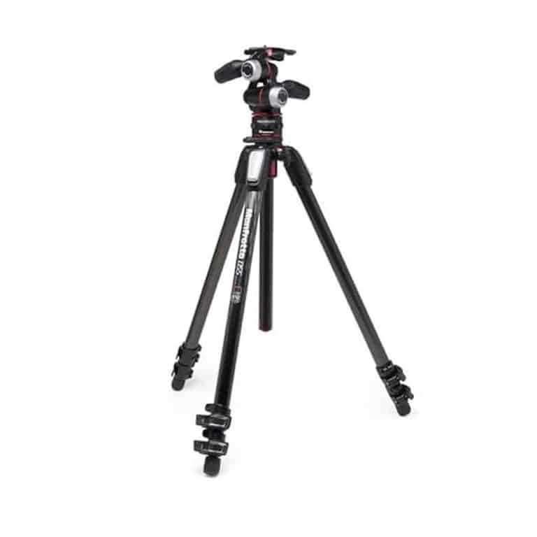 Test trépied Manfrotto : kit 3-way rotule